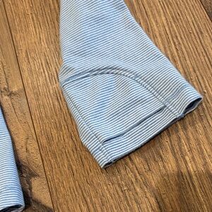 Rhoback | Jeans | Womens Rhoback Light Blue Striped Qzip Nwt | Poshmark